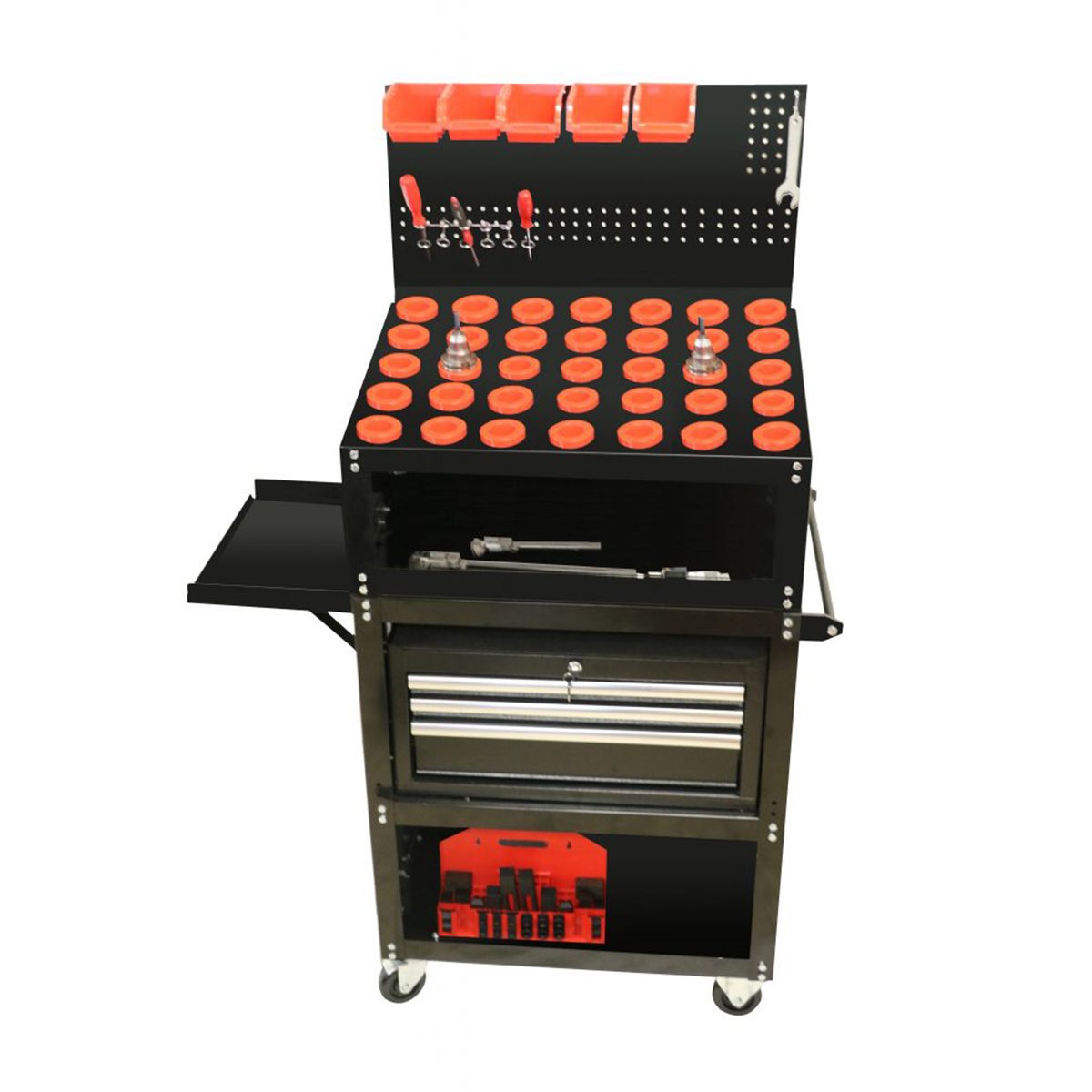 Cnc Mill Scoot With 3 Drawers Peg Board Locking System From Uratech