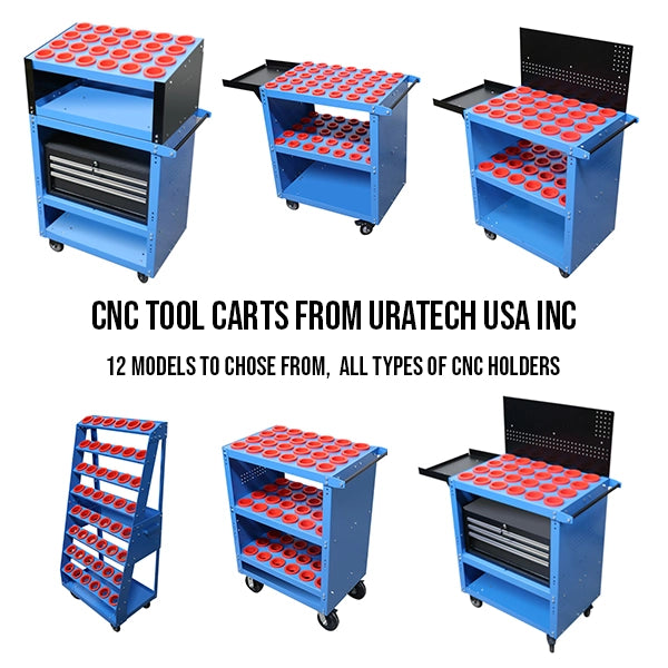 CNC Tool carts for all types of CNC Holders– URATECH USA INC