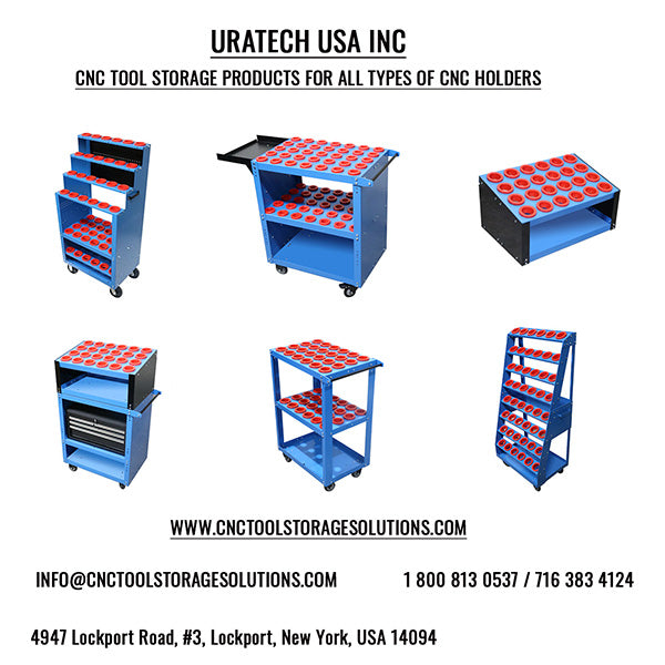 Premium CNC Tool Storage Solutions from Uratech USA Inc– URATECH USA INC