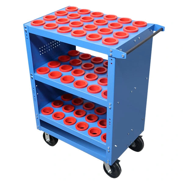 50 Taper Tri Scoot CNC Tool cart | Durable CNC Tool Storage - Uratech ...