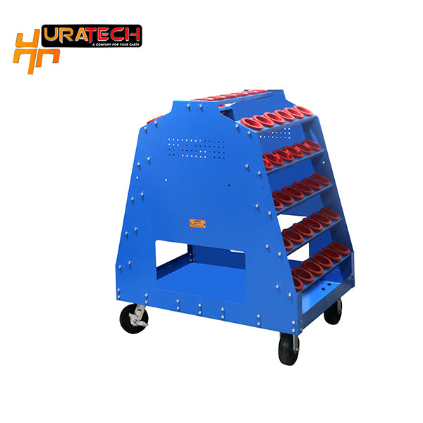 50 Taper CNC Tool Twin tool cart | Durable CNC Tool Storage - Uratech ...